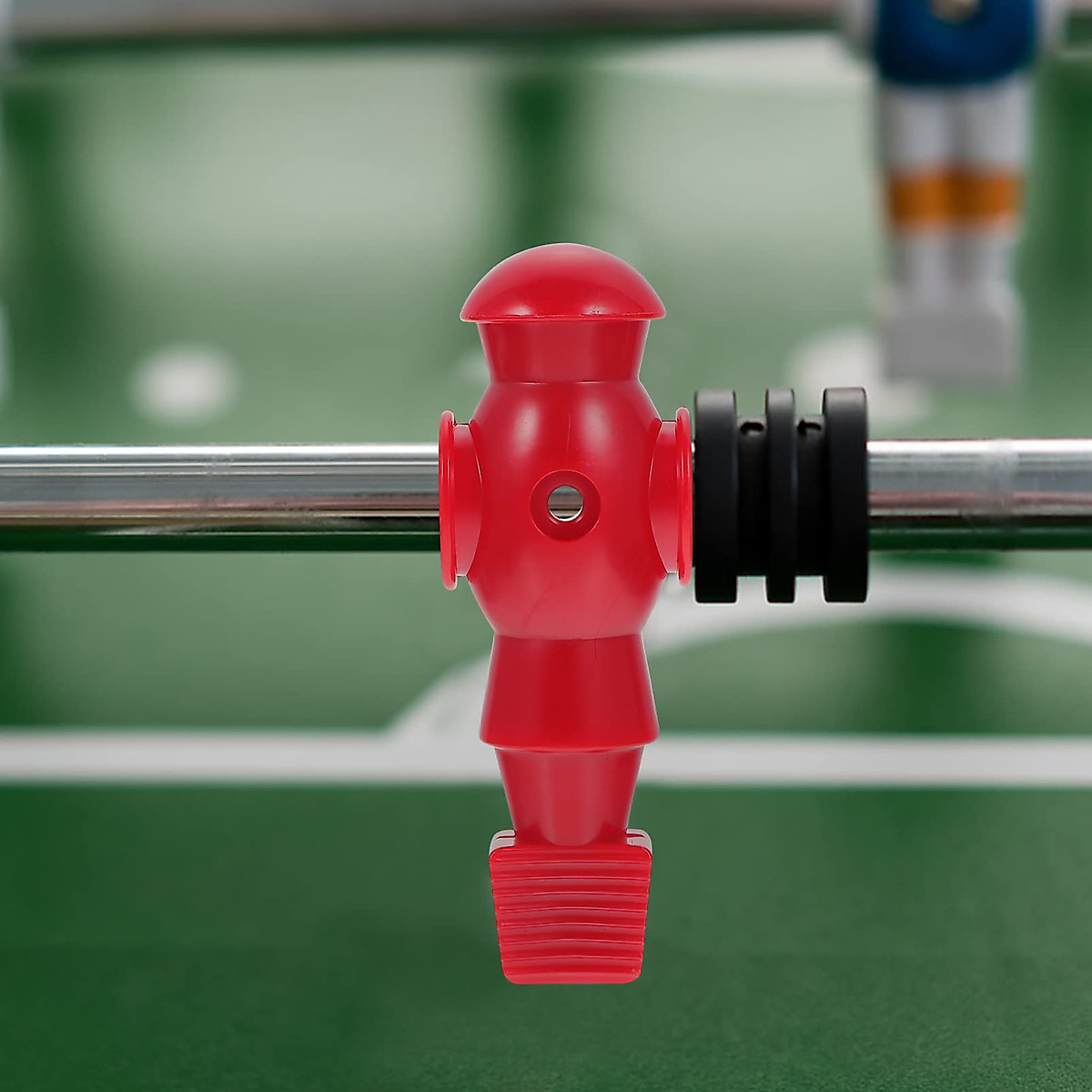 Abaodam Table Foosball Player Replacement Man: 4Pcs Soccer Table Player Foosball Replacement Parts for Dynamo Table Fun Game Toys