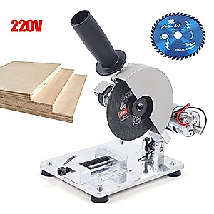 Micro Cutting Machine, Portable Table Saw 9000r/Min Soft Material Micro Miter Saw Powerful Miter Saw for Cutting Wood Plastic Acrylic Bamboo Material