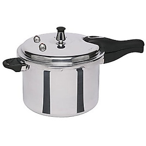 Magefesa® Avant Pressure Cooker, 6.2 Quart, made of very resistant aluminum, compatible with gas, electric, ceramic stoves, pressure canner, canning cooker pot, stove top instant fast cooking
