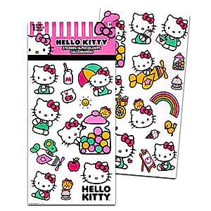 Hello Kitty Backpack and Lunch Box Set for Girls - Bundle with 16” Hello Kitty Backpack, Lunch Bag, Water Bottle, Stickers, More | Hello Kitty School Backpack for Girls