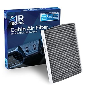 AirTechnik CF11670 Cabin Air Filter w/Activated Carbon | Fits Ford Ecosport 2018-2022, Fiesta 2011-2019 - BE8Z-19N619-A