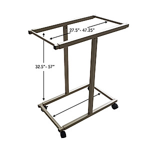 Landrol Rolling Stand Wheels Mobile Vertical Plan Center Blueprint Storage File Rack Height & Leight Adjustable