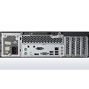 Lenovo ThinkCentre M73 Desktop Computer - Intel Core i7 i7-4770 3.40 GHz - Small Form Factor - Business Black 10B6000QUS