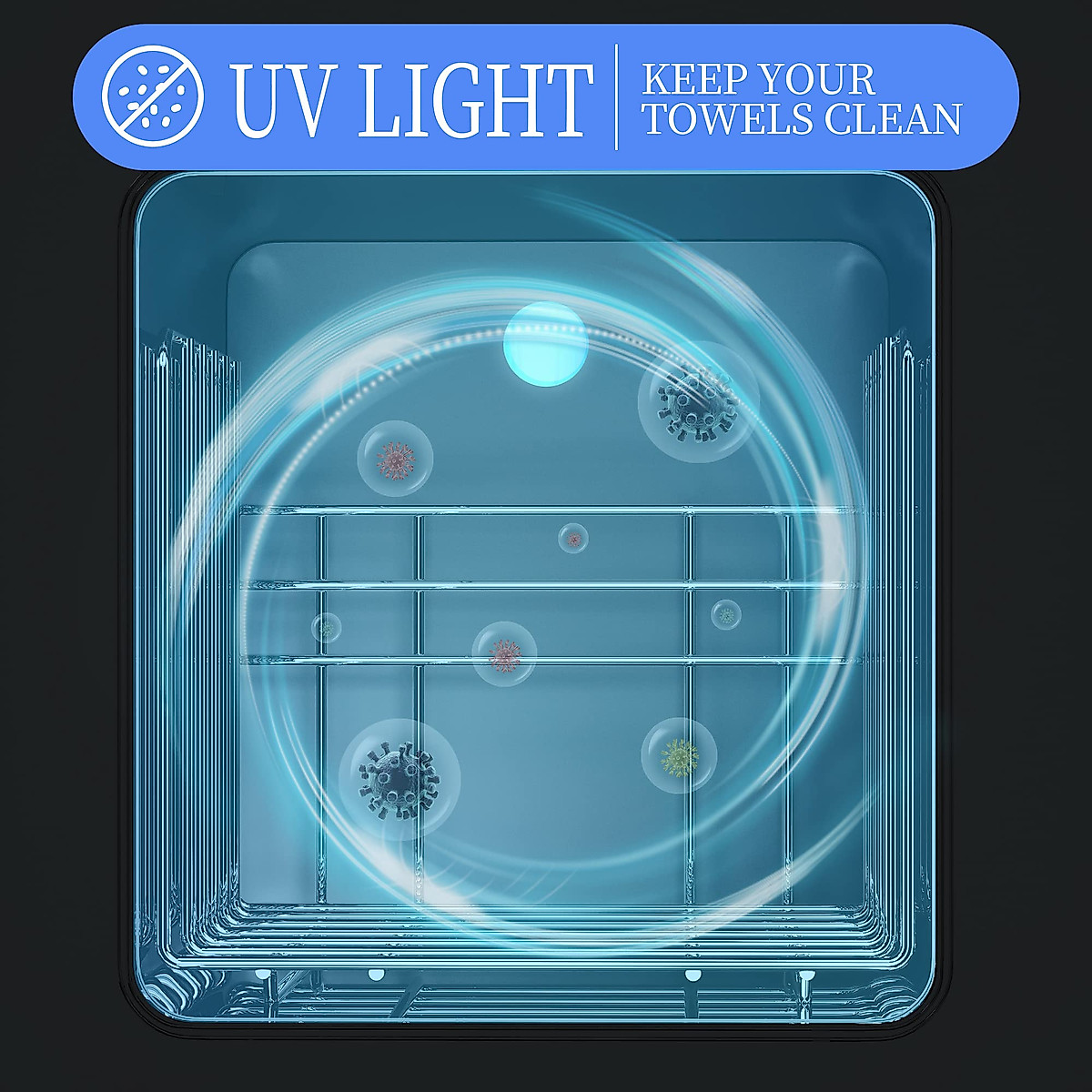 Asiakarn Towel Warmer, Hot Towel Warmers Spa, 5L Mini Towel Warmer, Small Towel Warmer for Facials.