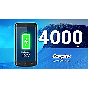 Energizer H5505 4G LTE GSM Unlocked Volte 32GB Android Worldwide Shock Water Proof IP68 Dual Sim (NO Verizon Boost) 16MP