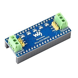 XYGStudy 2-Channel RS232 Module for Raspberry Pi Pico, SP3232EEN Transceiver, UART to RS232