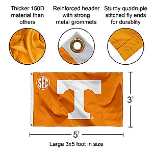 College Flags & Banners Co. Tennessee Vols SEC 3x5 Large Flag
