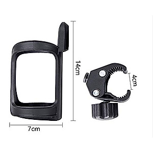 2Pack Universal Cup Holders Stroller Drink Holder Rotation Cup Holder for Bikes or Trolleys