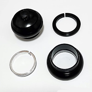 CYDZSW 1-1/8'' Threadless Bike Headset for Bikes Fork,with Spacers Star Nut Stem Cap and Bearings,Fit for MTB Mountain Race Bicycle BMX Scooter Headset Parts 34mm