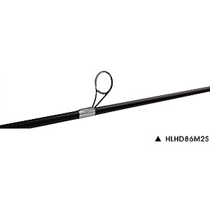 TICA HLHD96ML2S Salmon/Steelhead, Black/Silver, 9'6'' - Medium Light