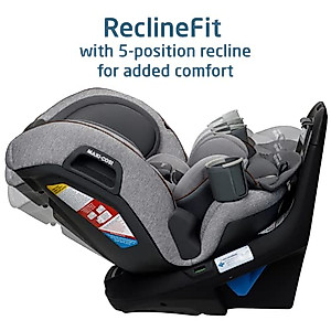 Maxi-Cosi Emme 360 Car Seat: Rotating Car Seat 360, All-in-One Convertible, Car Seat 360 Rotation, Swivel Car Seat in Urban Wonder