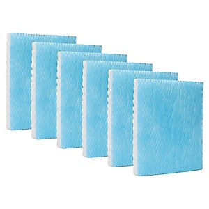 LBLVBNEWD HFT600 6 Pack Humidifier Wicking Filter T Replcement Compatible with Honeywell HEV615 HEV620 Humidifier, Compared to Part HFT600T HFT600PDQ Wicking Filter, Blue