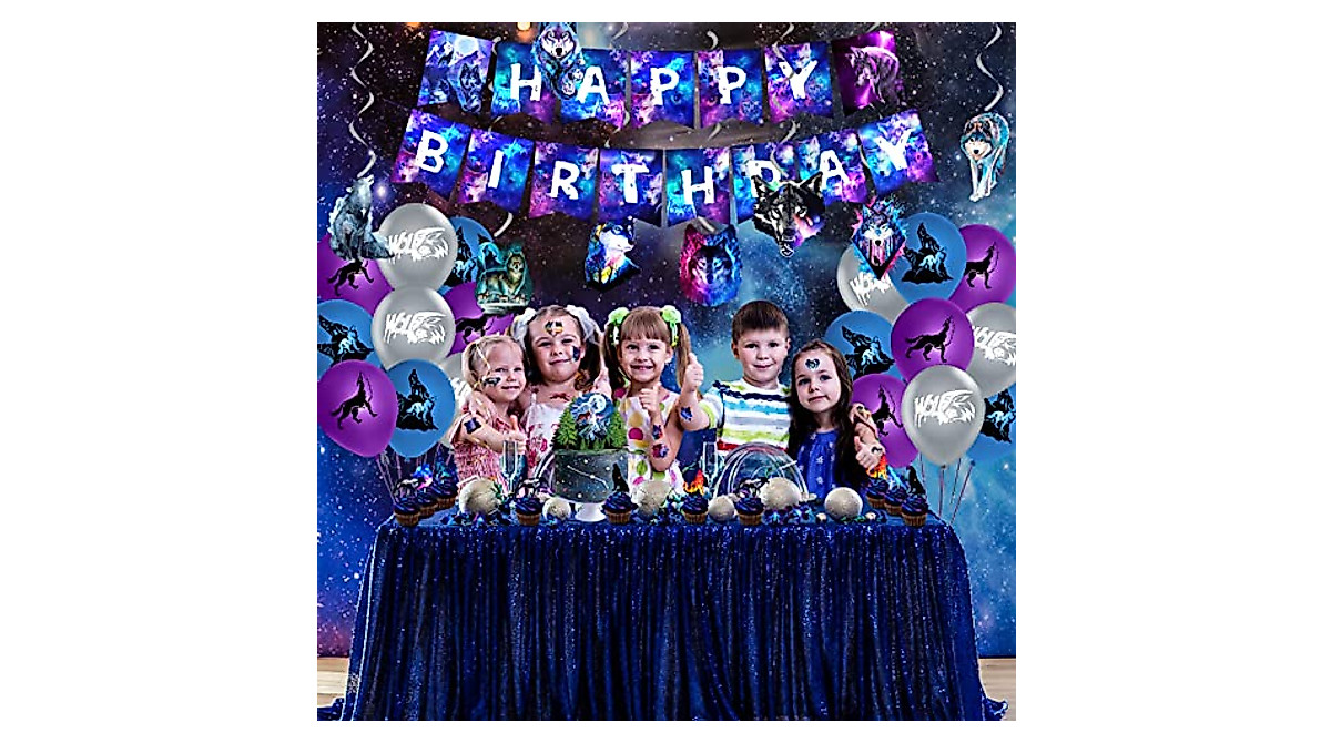 Wolf Party Decorations for Epic Birthday Celebrations