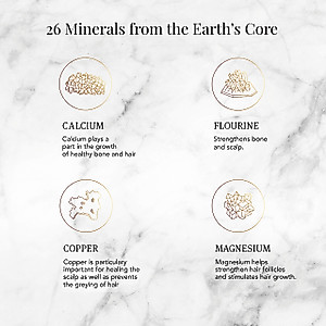 Saphira Mineral Treatment Shampoo for Fine, Thin and Color-Treated Hair, Sulfate-Free, Paraben-Free, Strengthens, Volumizes and Defines Weak and Fragile Hair, 34 Ounce, Original Packaging