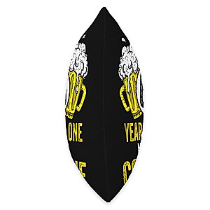 65th Beer Birthday Gifts For Women Men Vintage Men Birthday Funny 65 Year Old Vintage Beer Lover Throw Pillow, 16x16, Multicolor