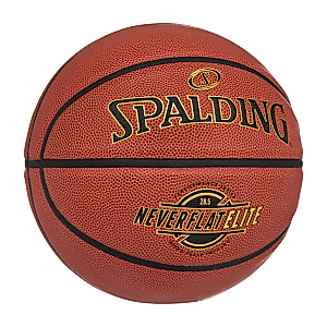 Spalding NeverFlat Elite Indoor-Outdorr Basketball 28.5"