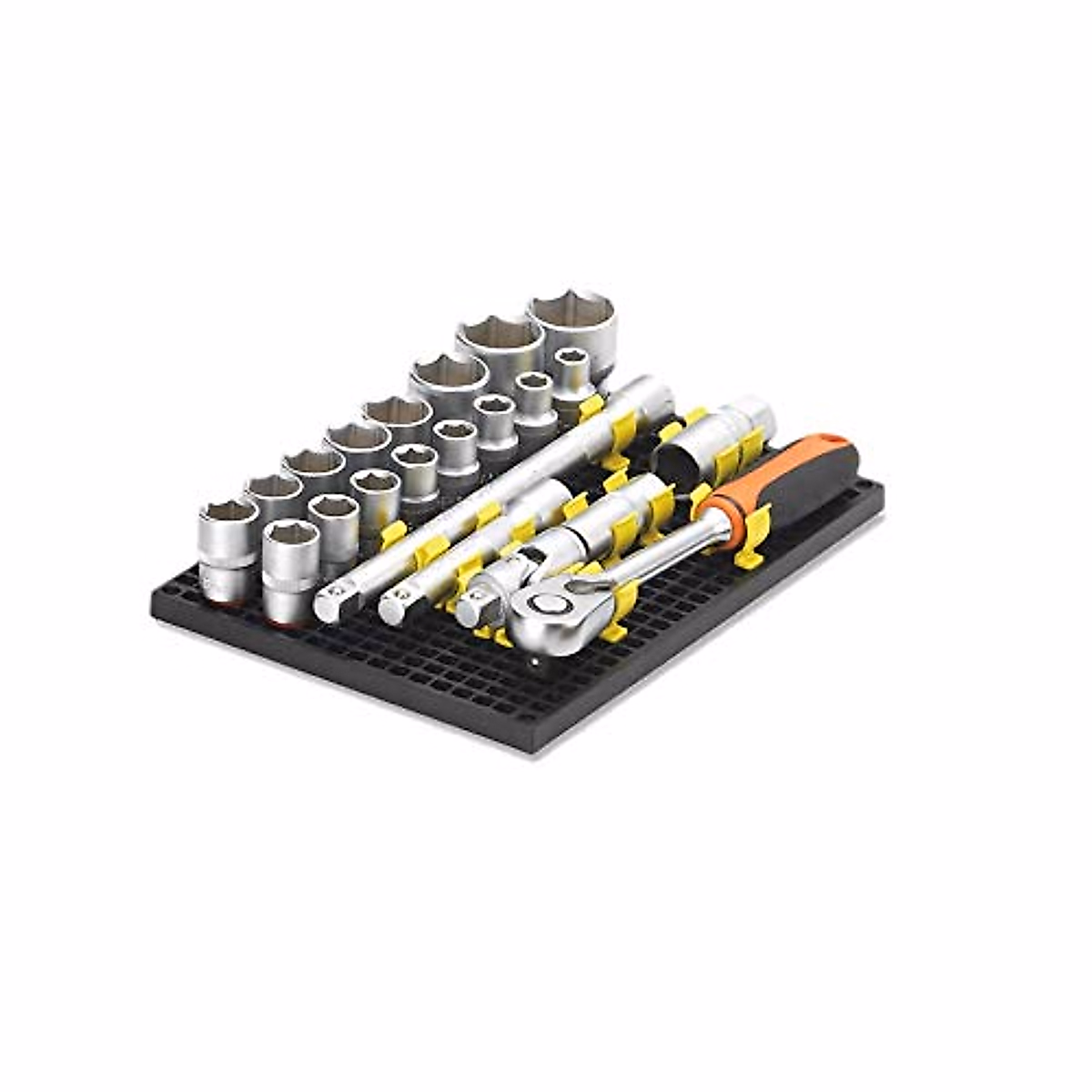 Organizer Genie ® - One Blue Slim Pegboard to organize your Sockets, Wrenches, Pliers, Screwdrivers, Bits and All Other Tools