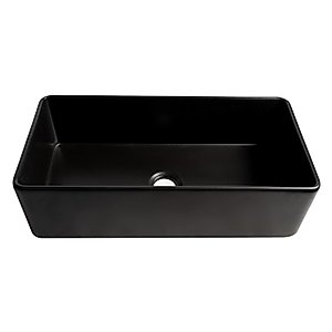 ALFI brand ABF3618-BM Kitchen Sink, Black Matte