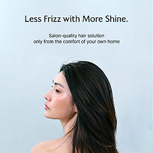 LA'DOR Wonder Bubble Volumizing Anti Frizz Moisture Shampoo for Dry Hair w/ 8 Peptides, Keratin, Sacran, Hyaluronic Acid, Urea for Fine Damaged Frizzy Curly Hair - Paraben Free 8.5 Fl Oz LADOR Korea