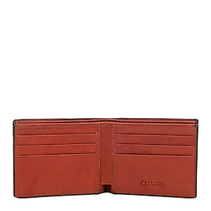 Cuadra Men's Wallet in Genuine Deer Leather Black, B2910VE