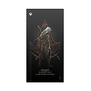 Head Case Designs Officially Licensed Assassin's Creed Bayek Crest Origins Character Art Vinyl Sticker Gaming Skin Decal Cover Compatible With Xbox Series X Console and Controller Bundle