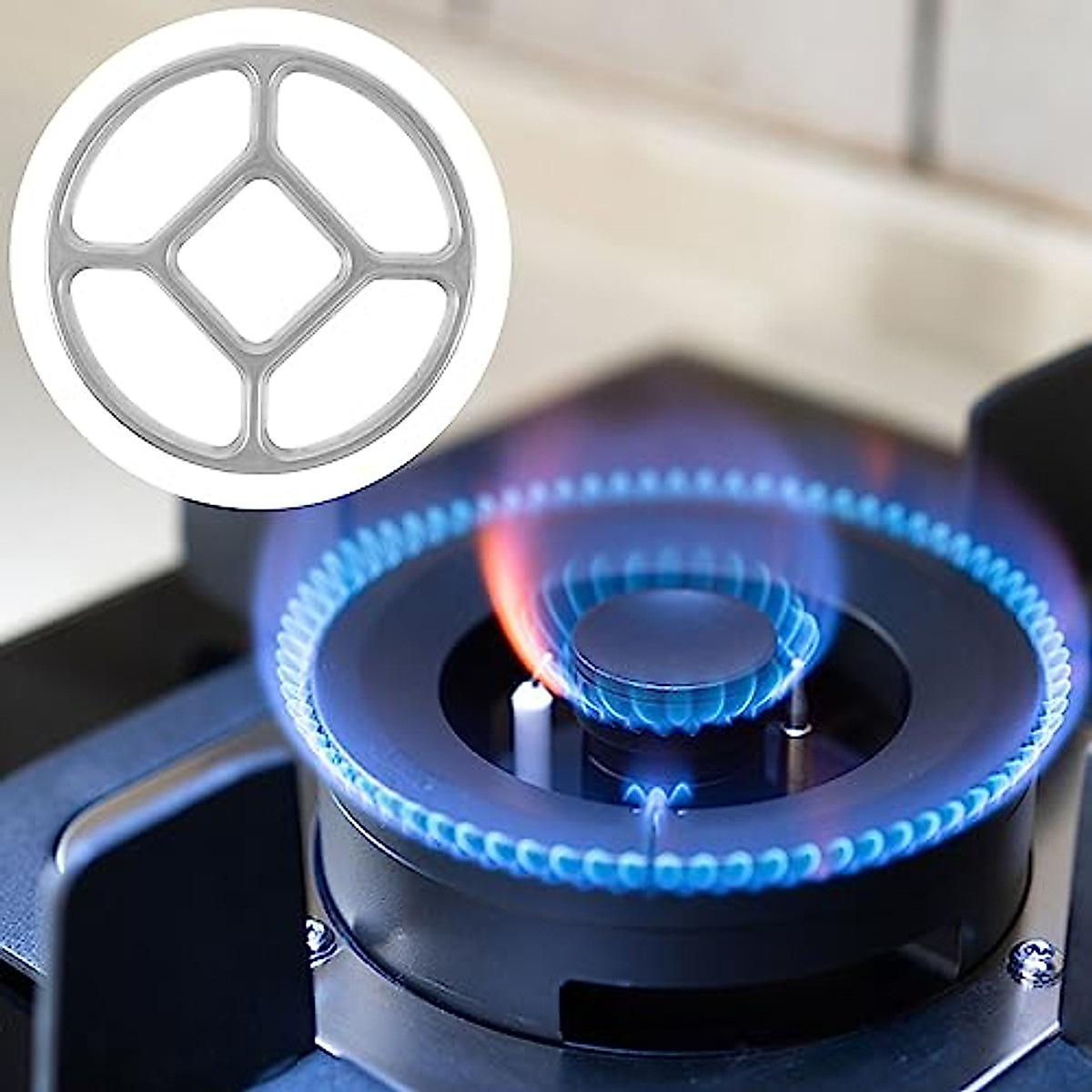 Gas Range Support Rack Stove Stand Pot Holder Coffee Pot Holder Gas Range Burner Grate Gas Oven Burner Grates Pan Holder Stand Stove Rack Milk Pot Holder Cast Iron Furnace Rack