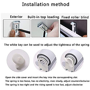 JIANFEI Roller Blinds, Hand Pull Automatic Lifting Curtain Kitchen Waterproof Oil Bathroom Privacy Protection Shade 2 Colours, Customizable (Color : Green, Size : 80cmx90cm)