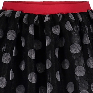 Disney Minnie Mouse Baby Girls T-Shirt Tulle Tutu Skirt Ear Headband Set Red 18 Months