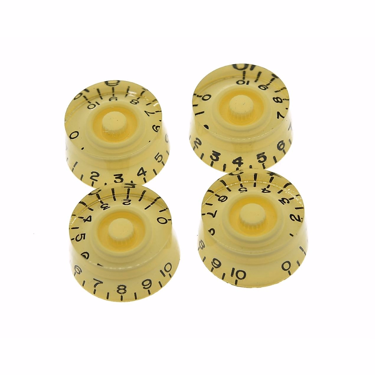 Dopro 4pcs Vintage Cream Guitar Speed Dial Knobs Control Knob fits LP Guitar