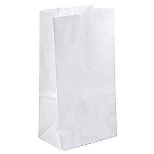 DURO Duro White Paper Bag 4 Lb, 500 Count