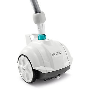 INTEX 28007E ZX50 Suction-Side Above Ground Automatic Vacuum Pool Cleaner: For Smaller Pools – Cleans Pool Floor – Removes Debris – Removable Filter Tray – 21ft Tangle Free Hose