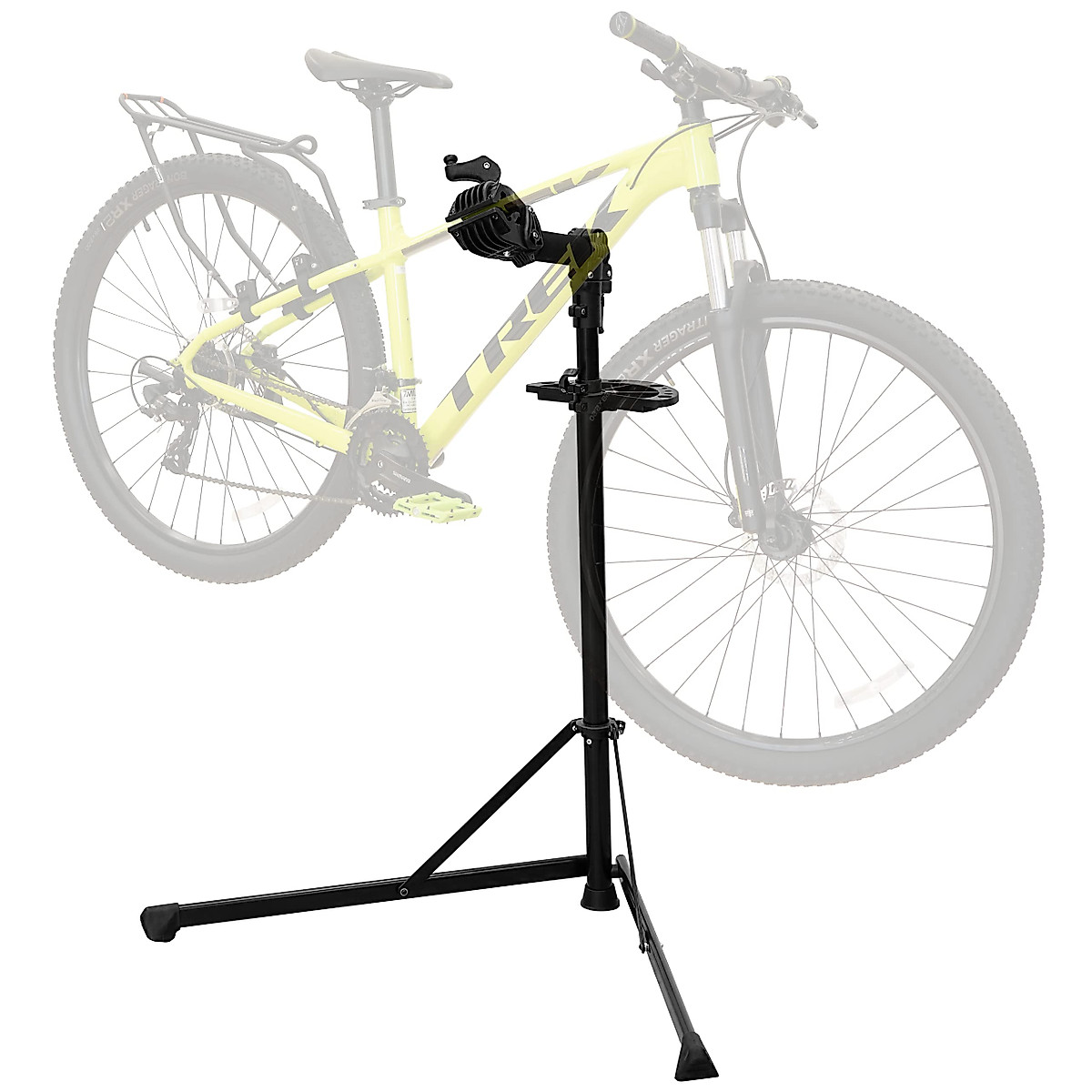 BV Mechanic Bike Repair Stand Bicycle Workstand with Adjustable Height for Standard Bikes, Mountain Bikes and Road Bikes (Tool Plate Included)