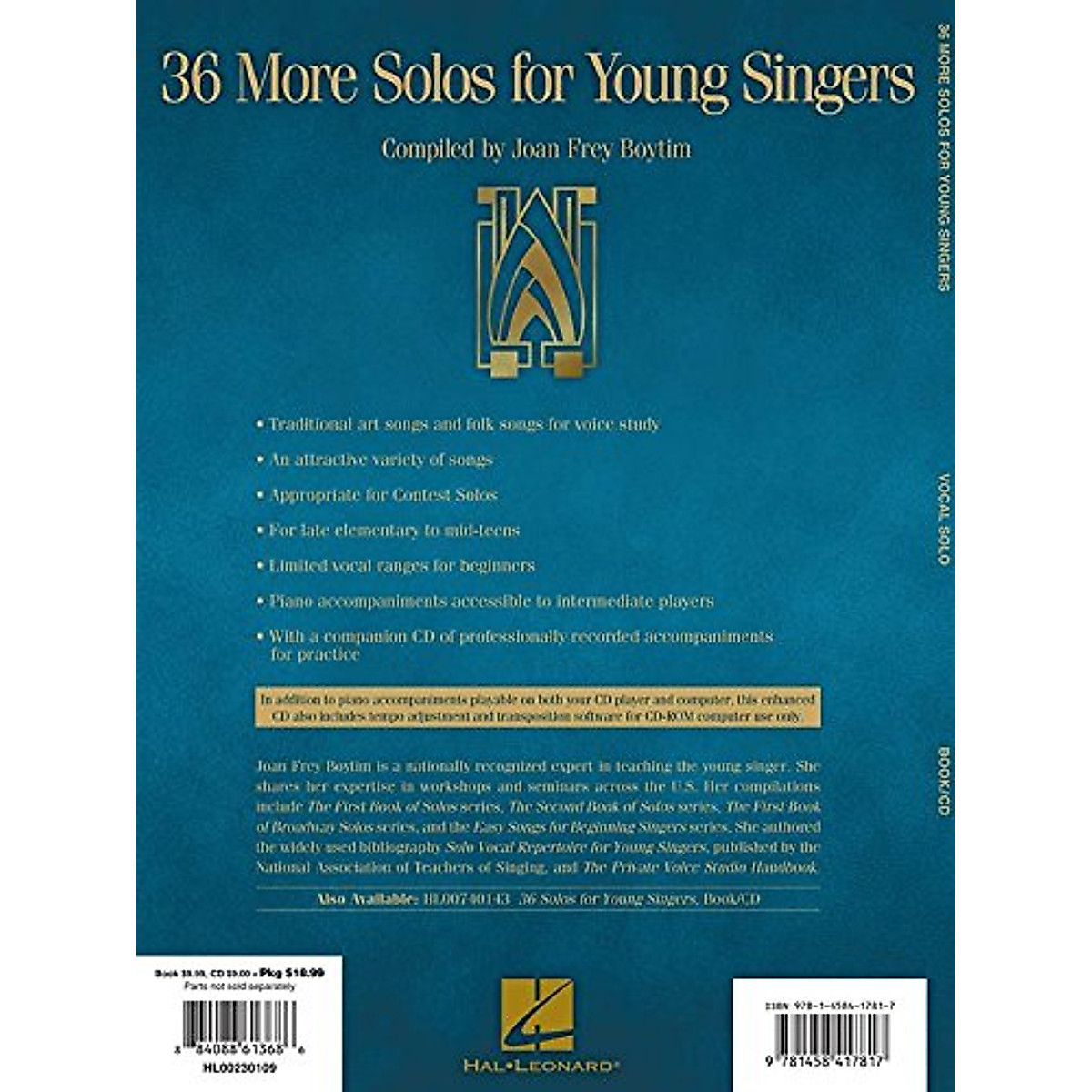 36 More Solos for Young Singers - Book/Online Audio