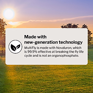 Formula 707 MultiFly Feed-Thru Fly Control Pellets for Horses - Palatable & Safe Fly Population Reduction (5 lb Bag - 91 Servings)