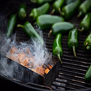 WESTERN Premium BBQ 180 Cubic Inch Hickory Barbecue Flavorful Heat Treated Grilling Smoking Wood Chips for Charcoal Gas and Electric Grills (6 Pack)