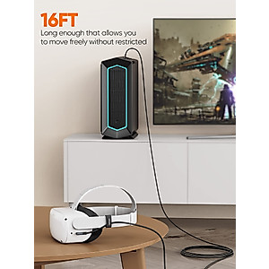 CableCreation 16FT Link VR Cable Compatible with Meta Quest Pro/Quest2/Pico4 and More VR Headset, 5Gbps USB C to C Highly Speed Cable, VR Headsets Accessories Gaming PC Link Cable 5 Meters