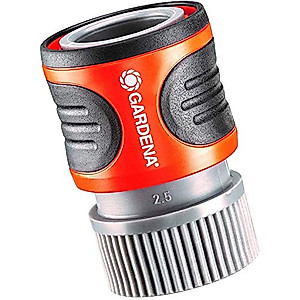 Gardena 36918 Classic Male Garden Hose Connector with Water Stop