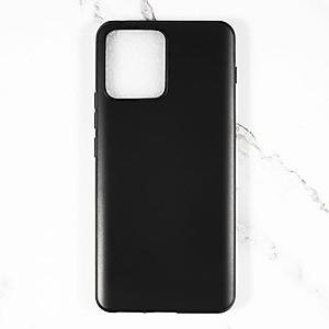 for Motorola ThinkPhone 5G Case, Soft TPU Back Cover Shockproof Silicone Bumper Anti-Fingerprints Full-Body Protective Case Cover for ThinkPhone by Motorola (6.60 Inch) (Black)