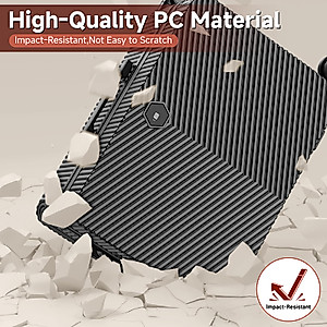 SOMODE Lightweight Carry On Luggage 20inch Wide Handle Suitcase,Travel Luggage (03-2-BLACK)