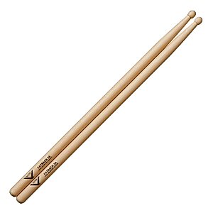 Vater 3A Wood Tip Hickory Drum Sticks, Pair