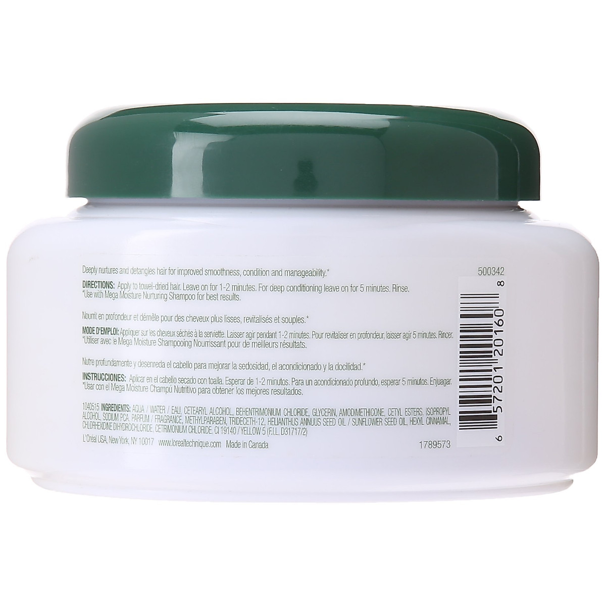 L'Oreal Natures Therapy Mega Moisture Nurturing Creme, 16 Ounce