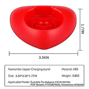Hair Clipper Charging Stand for Babyliss FX 8700GCN 787GCN Electric Trimmer Charging Station Clipper Charger Base
