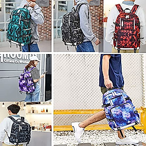 Ansigeren No. 30 Basketball Player Star Multifunctional Backpacks Sports Fan Bookbag Travel Student Backpack (S2)