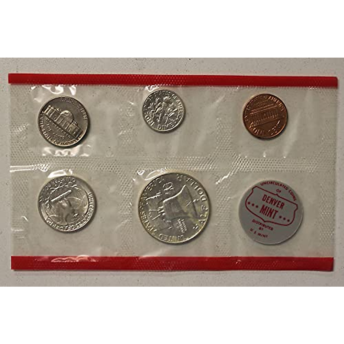 1963 P, D U.S. Mint - 10 Coin Uncirculated Set with Original Government Packaging Uncirculated