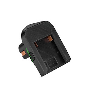 X-Adapter 1x Adapter for Ryobi 18v Tools Works On Bosch 18v Blue Professional Batteries (Not 18v PBA All Battery)- Adapter Only, Black (BS-RY18)