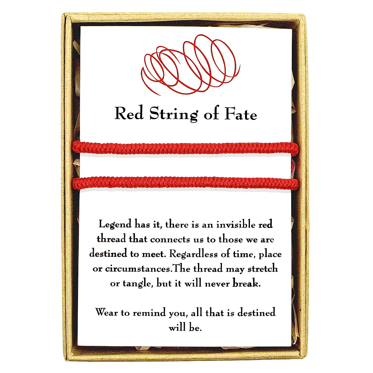 Knitted Colors Red String of Fate Bracelets Christmas Handmade Kabbalah Protection Good Luck Bracelets Simple Matching Bracelets for Lover Women Men