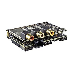 Khadas T2V Extension Board Supports USB Data Transmission and Power delivery from VIM3/VIM3L/VIM4 to Tone2 Maker Kit.