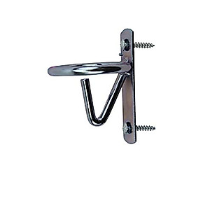 Derby Originals Heavy Duty Wall Mount Metal Bucket Hook Hangers - for Use with Horses, Livestock, Pets, Indoors/Outdoors, Garage/Automotive - Available in Lots of 1, 4, and 6