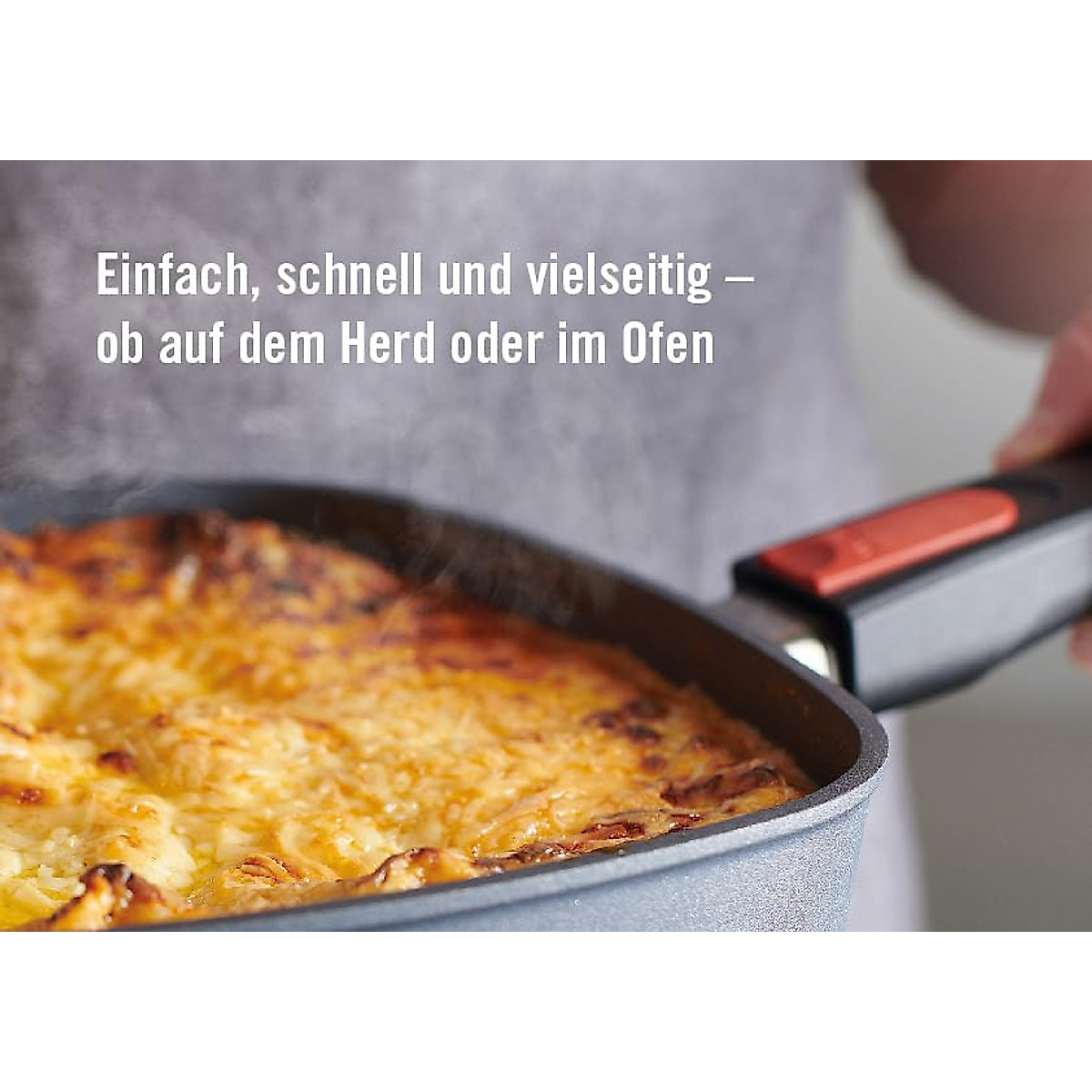 Woll Norbert Diamond Lite 1728DPI Induction Cast High-Rim Pan AS 28 cm/7 cm/3.5 litres Black