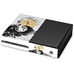 Skinit Decal Gaming skin compatible with Xbox One Console - Officially Licensed Disney The Nightmare Before Christmas Jack on Spiral Hill Art Design